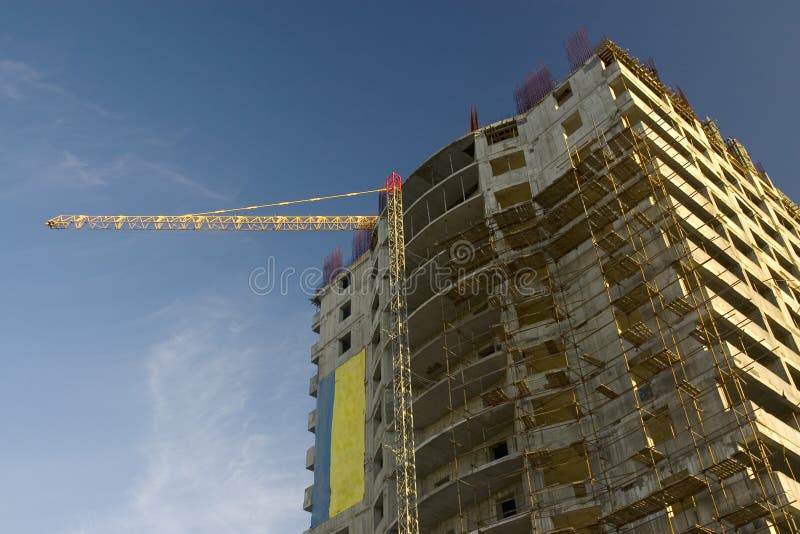 High rise building site stock photo. Image of scenic, exterior - 1396674