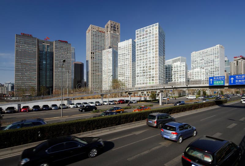 High-rise Buildings Around CBD Editorial Photo - Image of estate ...