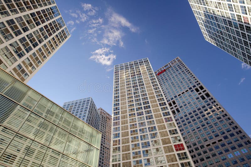 High-rise Buildings Around CBD Editorial Photo - Image of white ...