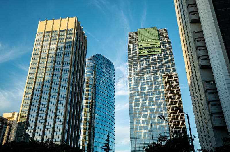High-rise Buildings of a Big City Stock Photo - Image of tall, highrise ...