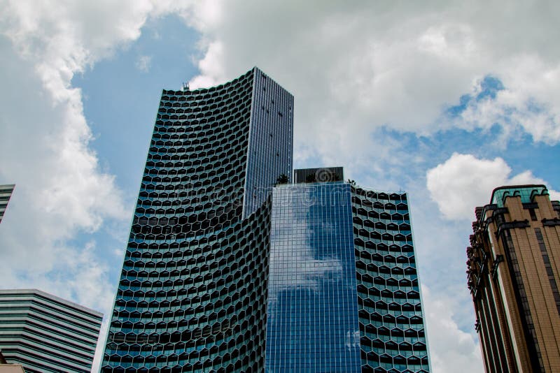 High-rise buildings stock photo. Image of downtown, highrise - 88052220