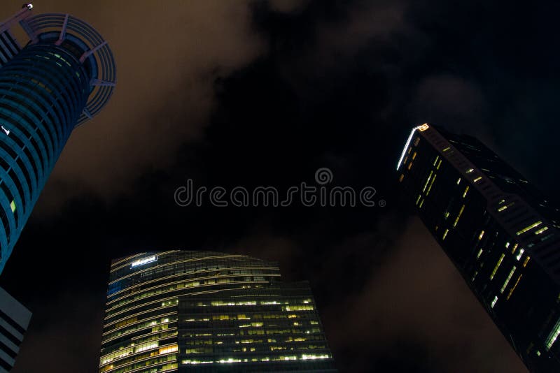 High-rise buildings stock photo. Image of landmark, blue - 88711980