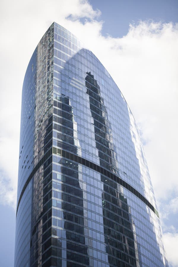 High Rise Buildings Business Center. Stock Photo - Image of fountain ...