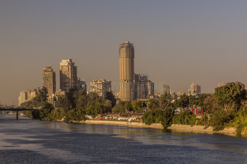 High Rise Buildings in Cairo, Egy Stock Photo - Image of landscape, africa: 266837514