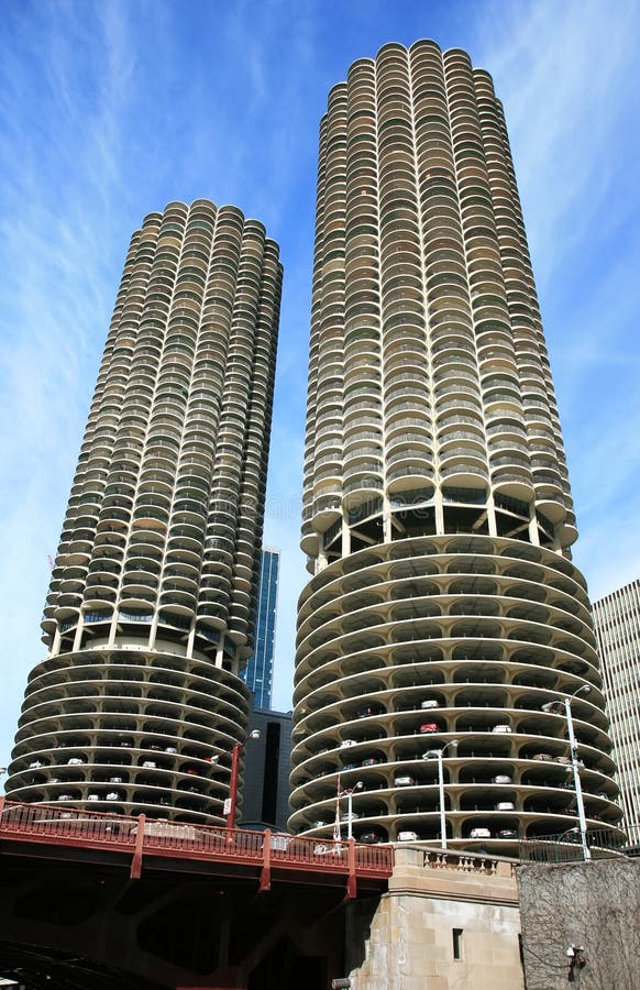 The High-rise Buildings in Chicago Stock Photo - Image of illinois ...