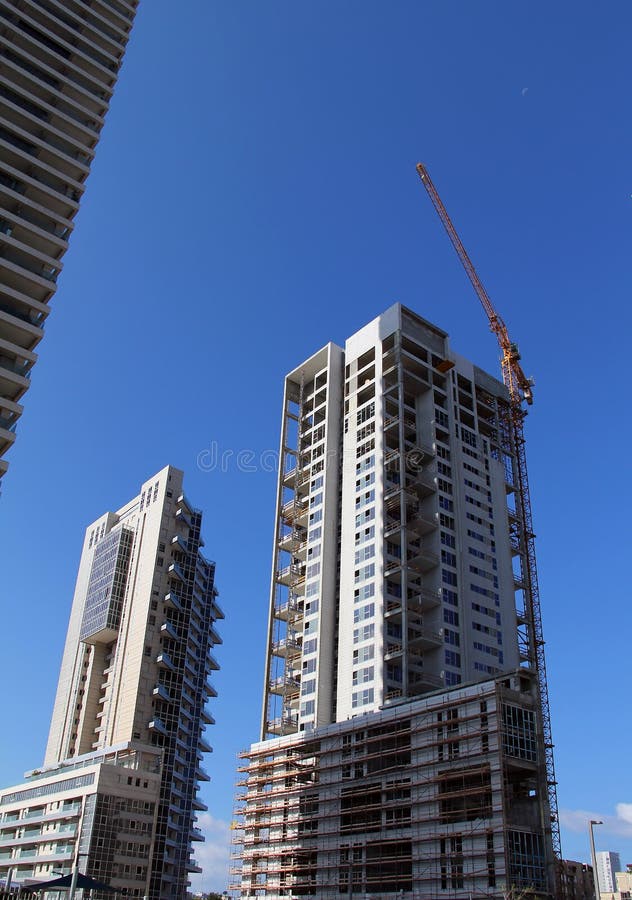 High-rise buildings stock photo. Image of contemporary - 34105732