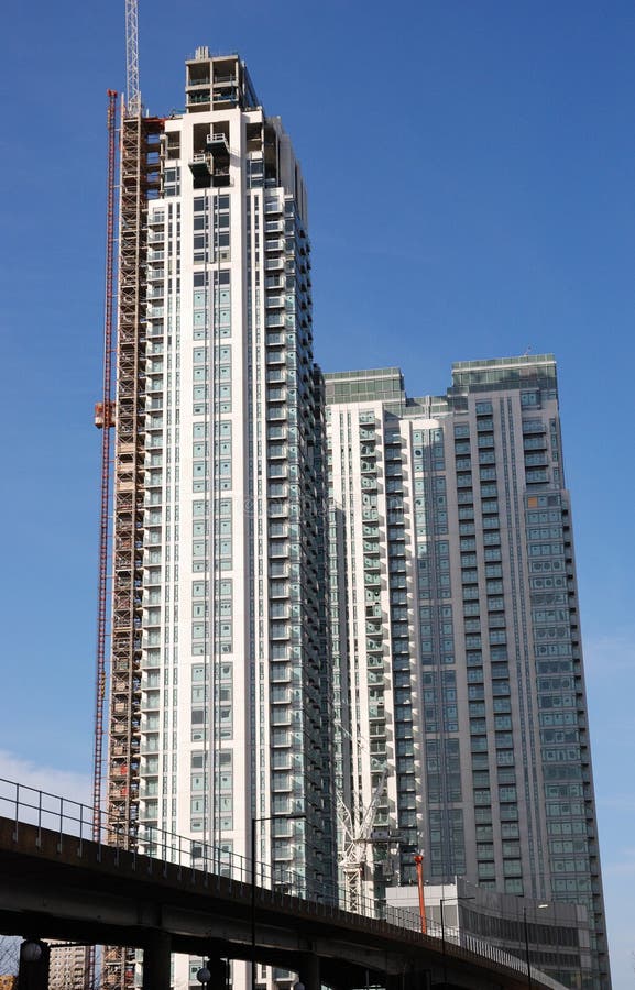 High Rise City Development stock photo. Image of london - 7327218