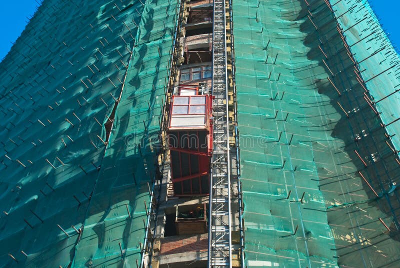 High Rise construction stock image. Image of exterior - 13723877