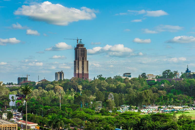 High Rise Construction Africa Stock Photo - Image of rise, construction ...