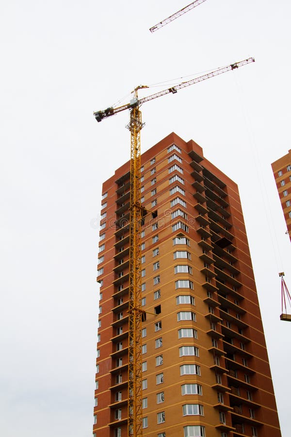 High rise construction stock photo. Image of rise, apartment - 36701432