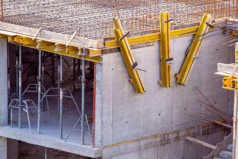 High-rise Construction Site. Technologies for the Construction of ...