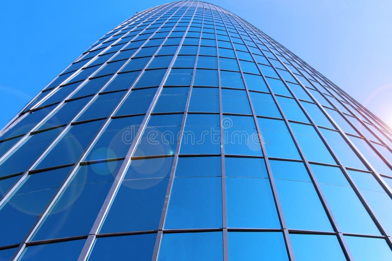 High-rise glass building stock image. Image of exterior - 10703013