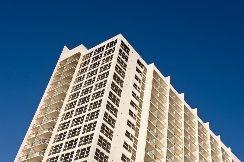 High rise hotel and condos stock photo. Image of condominium - 8521816