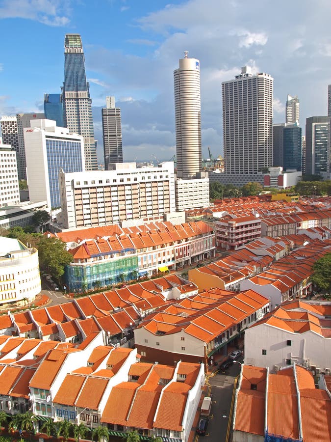 High Rise and Low Rise Buildings Editorial Photography - Image of ...