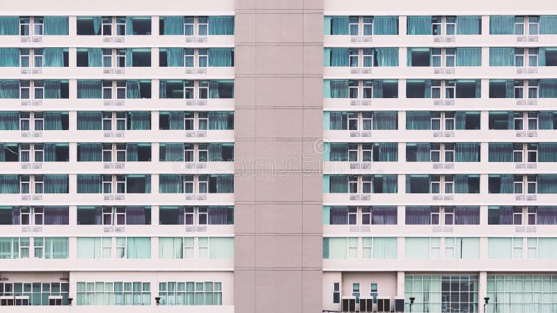 High Rise Modern Building Pattern and Background Stock Image - Image of ...