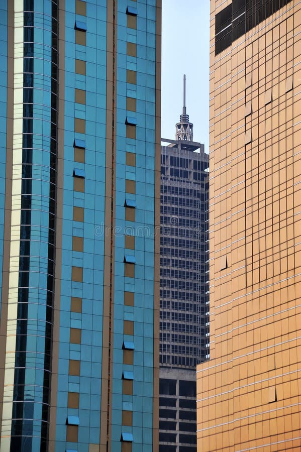 High rise office buildings stock image. Image of office - 7260743