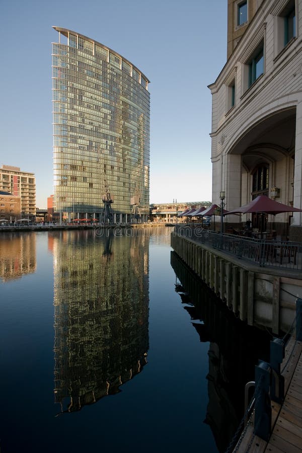 High rise reflections stock image. Image of isolated - 18886225