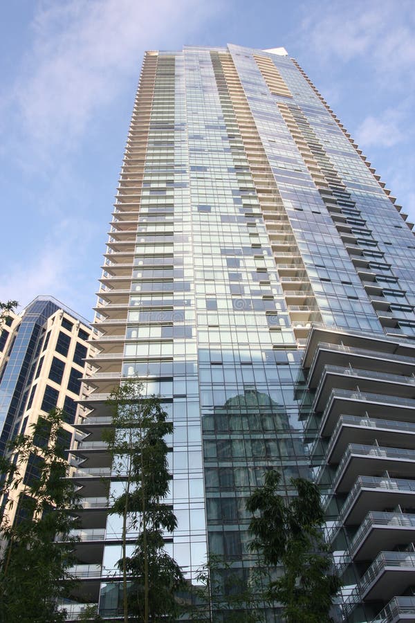 Luxury High Rises, Portland Oregon. Stock Image - Image of north, rises ...