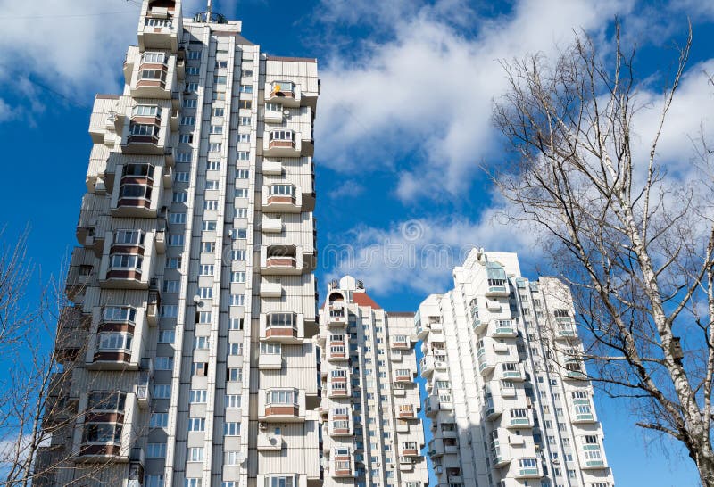 High-rise Residential Buildings Stock Photo - Image of skyscraper ...