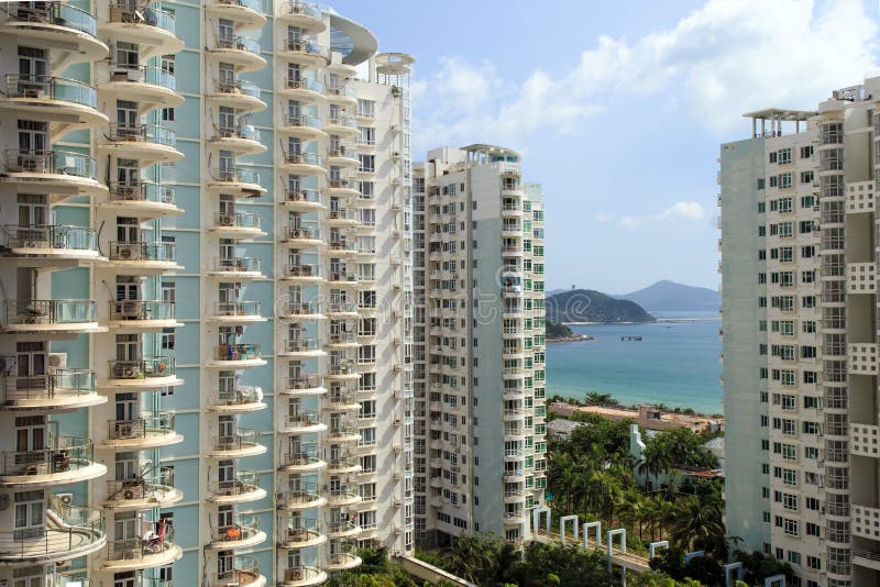 High-rise Residential Community Stock Photo - Image of development ...