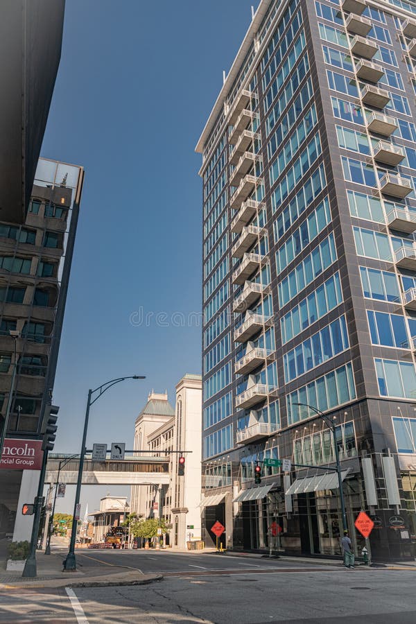 High-rise Structures in the Business District of Charlotte, North ...