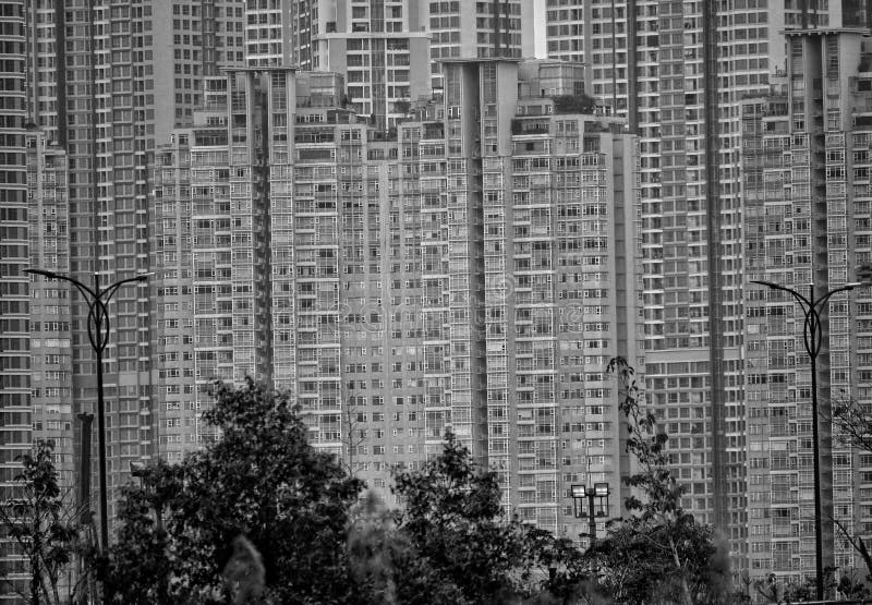 High-rise Tower Blocks Look Over HCMC Vietnam Stock Photo - Image of ...