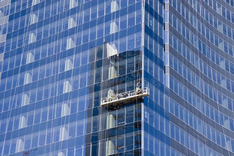 High Rise Workers stock photo. Image of clouds, corporate - 3943998