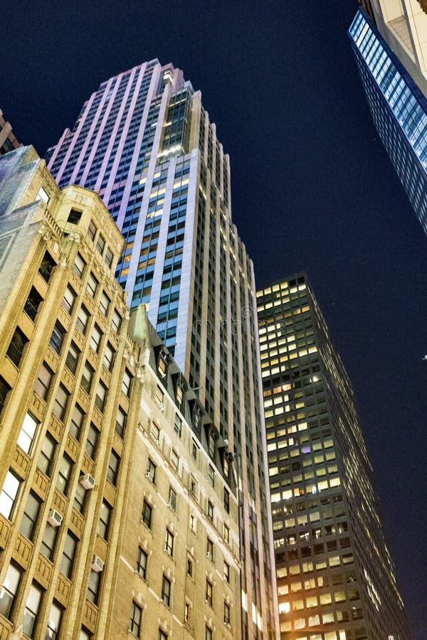 High rises in Manhattan editorial stock image. Image of york - 155435424