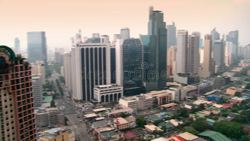 High Rises in Manila, Philippines Stock Footage - Video of high, rise ...
