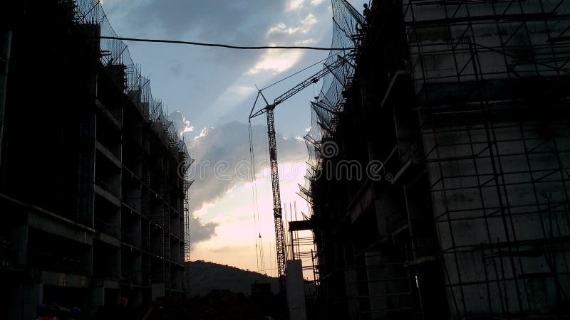 Rising building blocks stock image. Image of grow, colour - 12847529