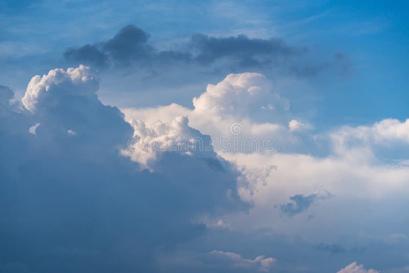 High Rising Cloud Formation Due To Cold Front during Weather Change ...