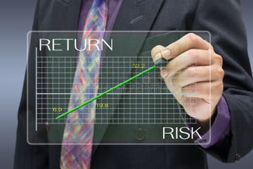 High risk high return stock image. Image of achievement - 28635533