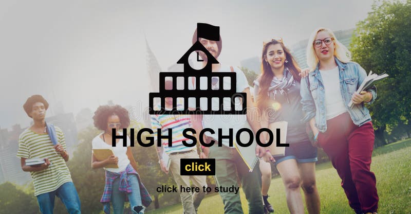 High School Academic Knowledge Student Concept Stock Photo - Image of ...