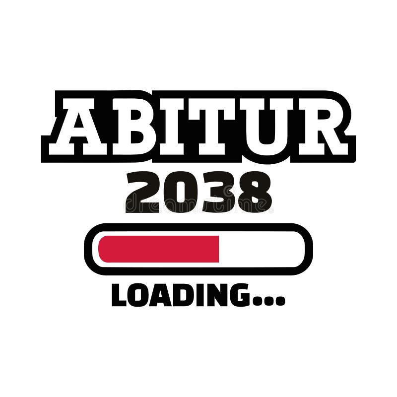 High School Certificate 2020 German Abitur Stock Vector - Illustration ...