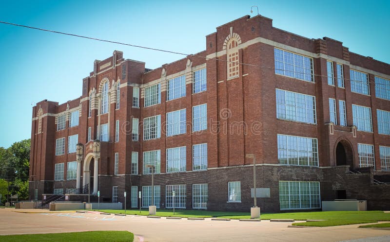 Art deco school stock photo. Image of landscape, architectural - 190505280