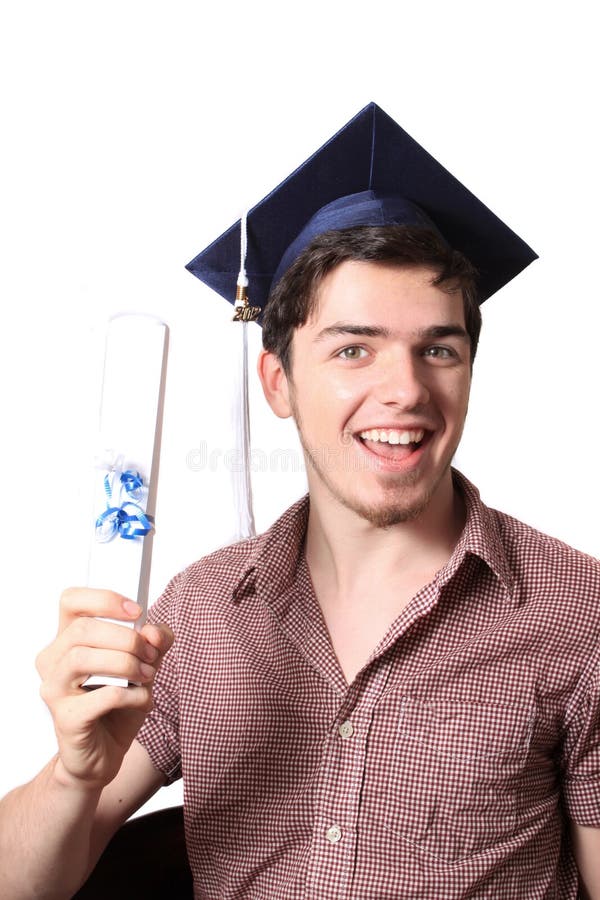 High school graduate stock photo. Image of tassle, graduate - 25565836