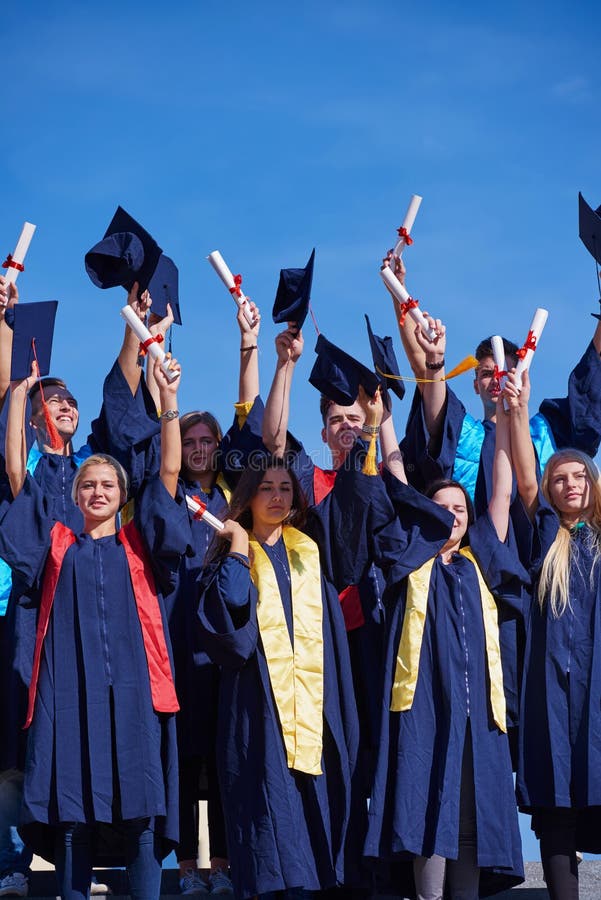 High School Graduates Students Stock Photo - Image of honor, ceremony ...