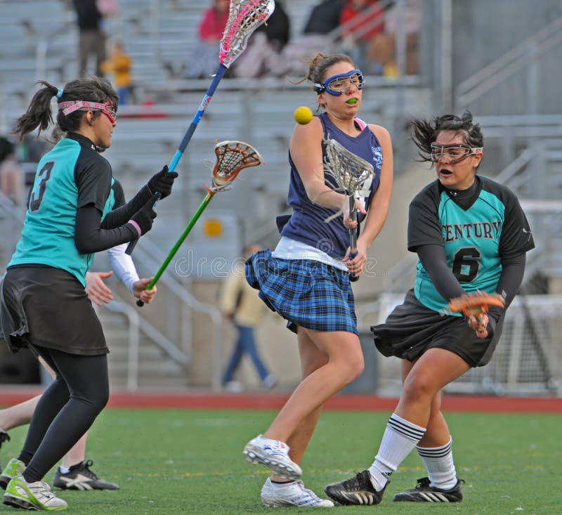 High School Girls Lacrosse Practice Stock Image - Image of teen, game ...