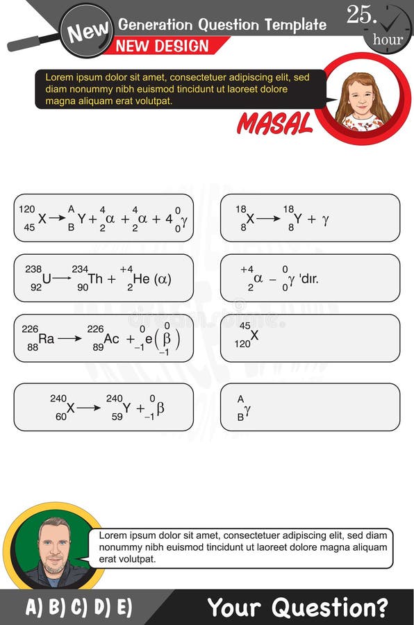 High School, Middle School, Exam Question Template, Numerical Lessons ...