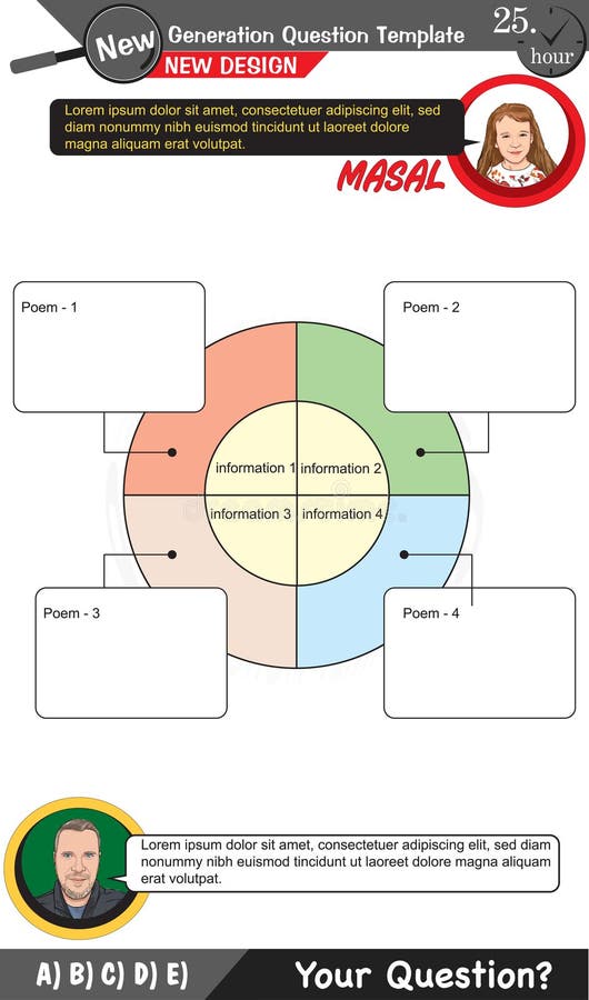 High School, Middle School, Exam Question Template, Numerical Lessons ...