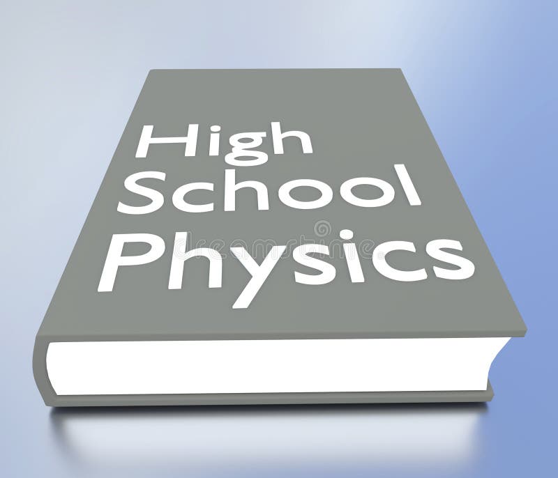 High School Physics Concept Stock Illustration - Illustration of ...