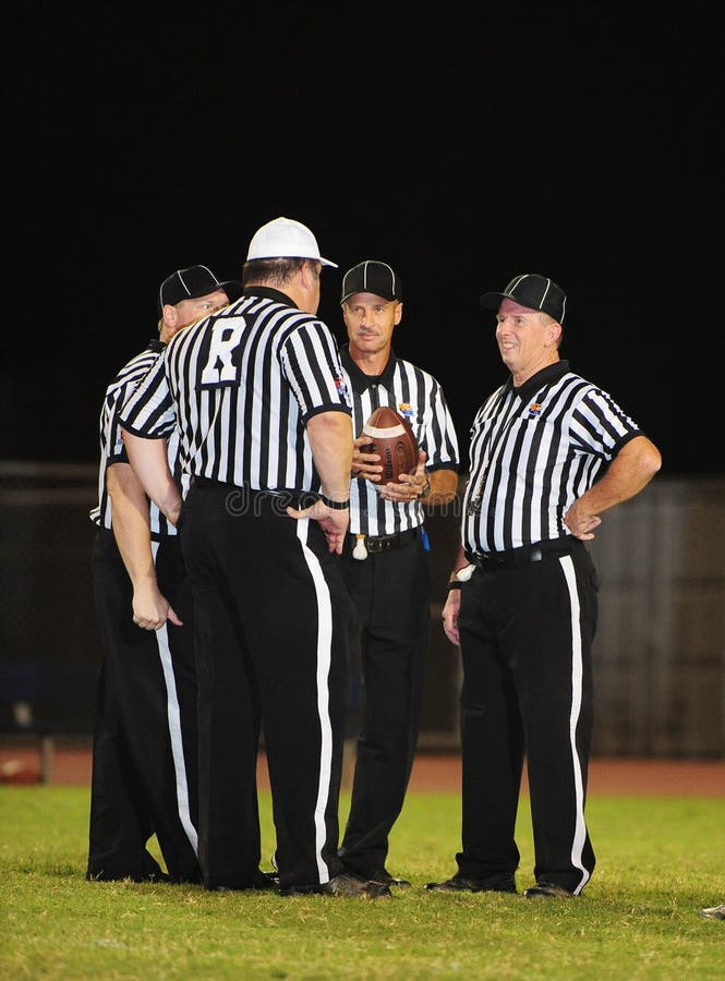 High School Referees. editorial stock photo. Image of rules - 112281728