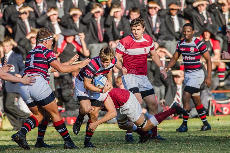 High School Rugby Action editorial photo. Image of ball - 29049576