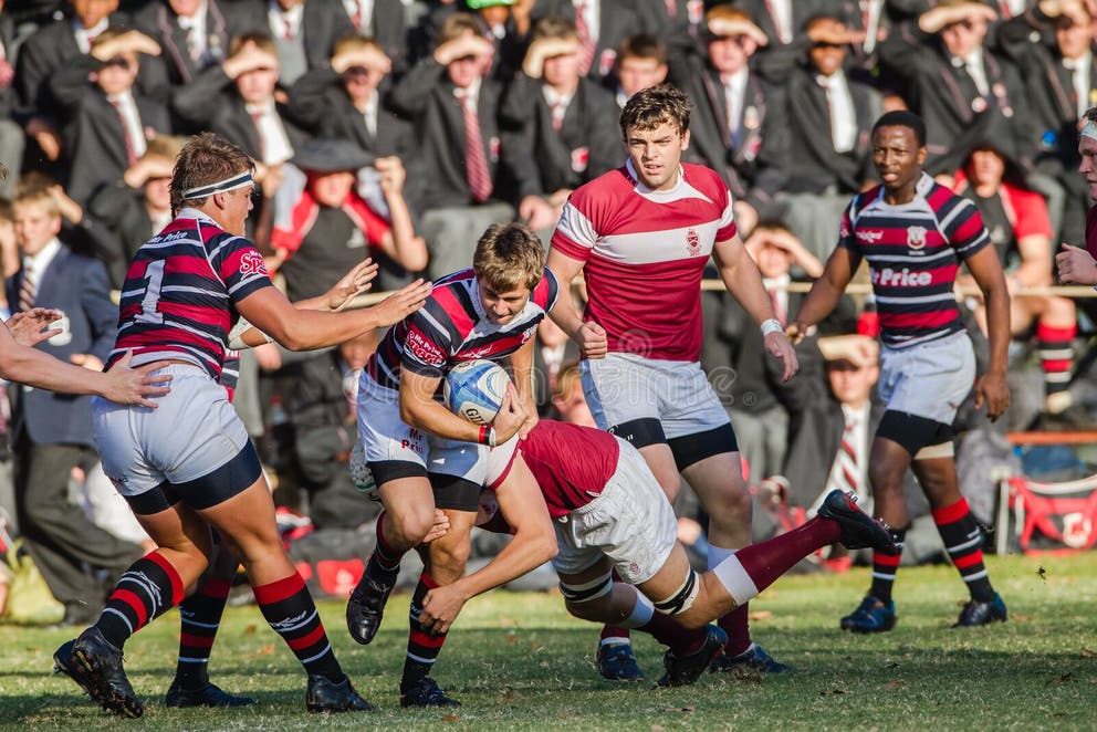 High School Rugby Action editorial photo. Image of ball - 29049576