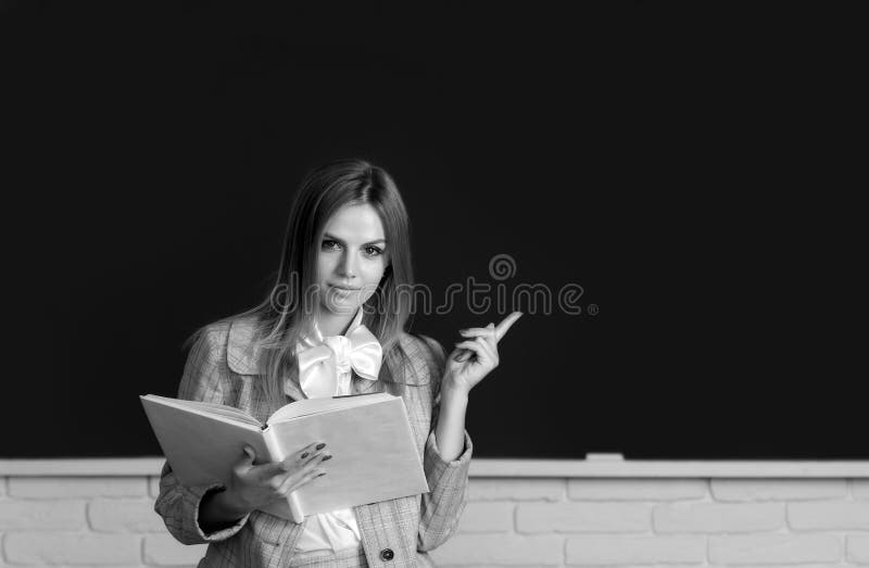 High School Student Learning English or Mathematics in Class, Reading ...