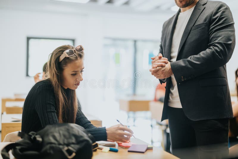 High School Student Learning with Teacher Guidance in Classroom Setting ...