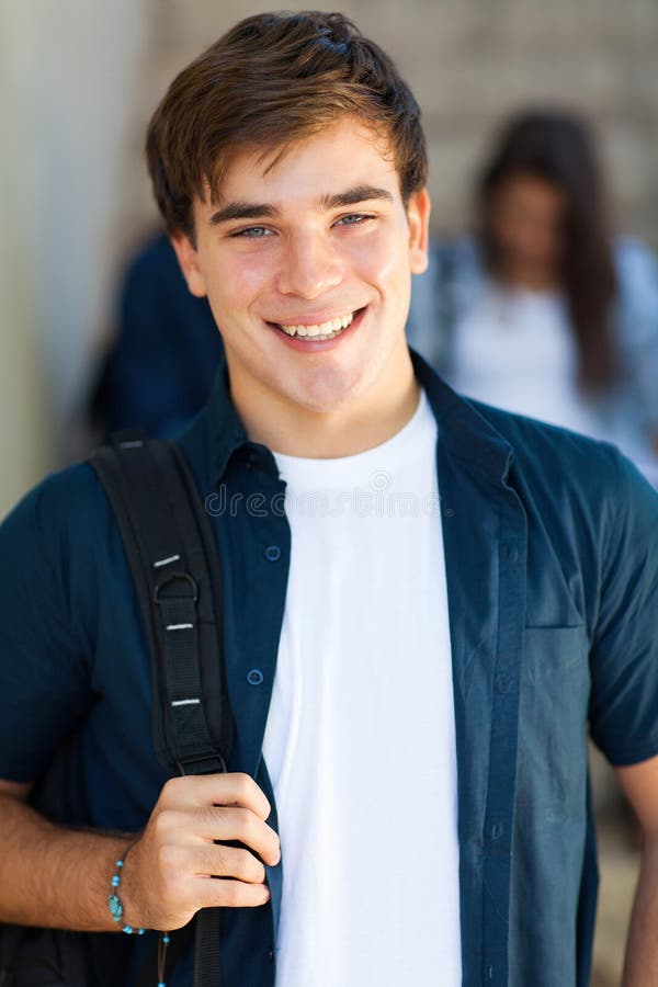 High school boy stock image. Image of classroom, modern - 31576857