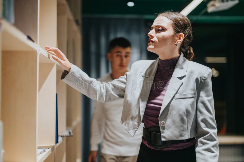 High School Students Engaging in Classroom Activities and Learning ...