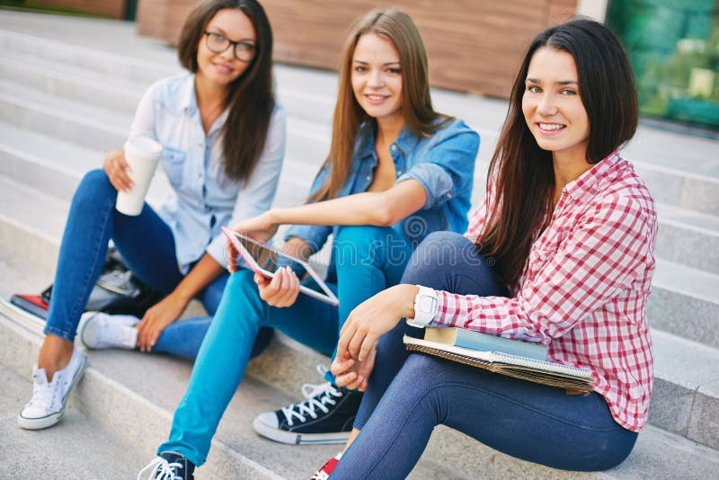 High school students stock image. Image of group, university - 75985045