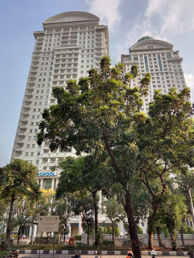 High School Tower in Jakarta Editorial Stock Photo - Image of tower, school: 262363008
